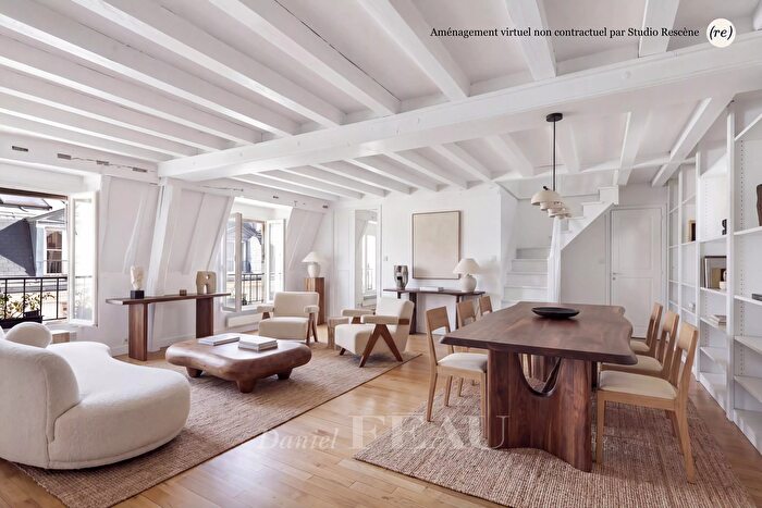 Appartement à vendre - Paris e , Saint-Michel, Monnaie - 5 pièces - 3 chambres