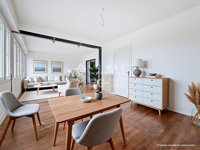 Appartement à vendre - Lorient, Centre-ville - 3 pièces - 1 chambre