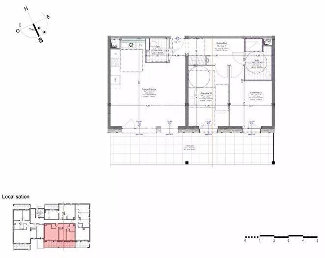 Appartement à vendre - Rédange - 3 pièces - 2 chambres