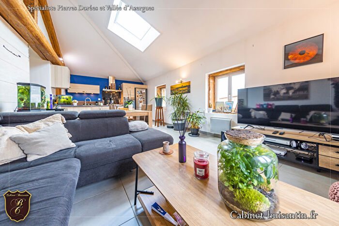 Appartement à vendre - Ville-sur-Jarnioux - 3 pièces - 2 chambres
