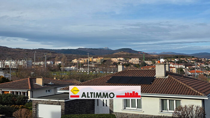 Appartement à vendre - Romagnat - 4 pièces - 2 chambres