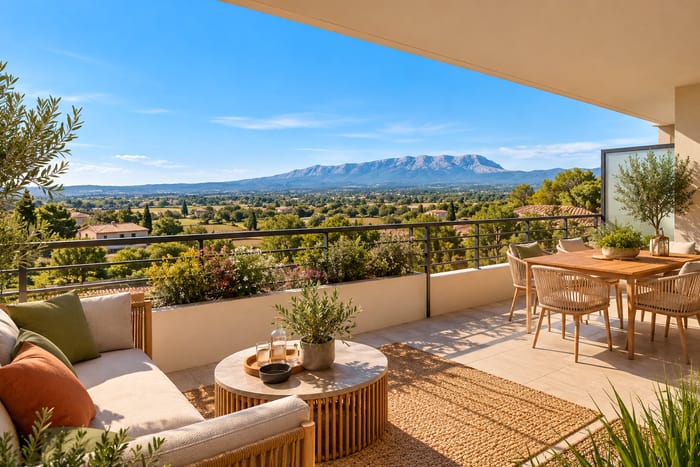 Maison 3 pièces à vendre à Aix-en-Provence, Puyricard, Célony