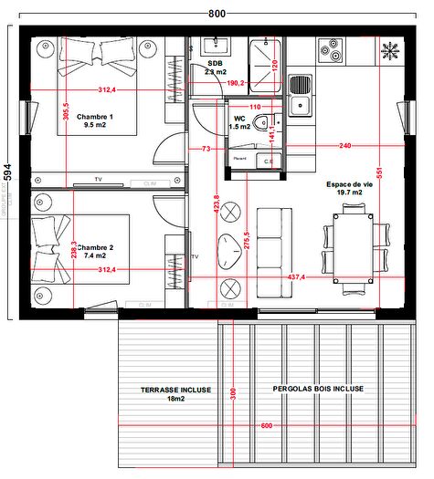Maisons à vendre et appartements à louer - 2