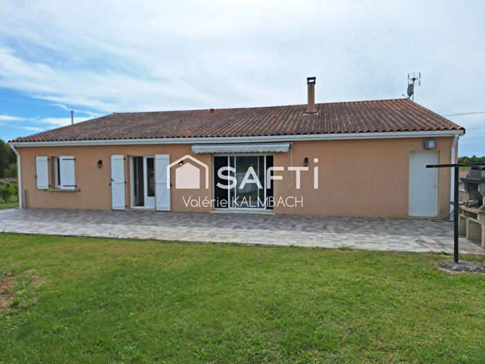 Maison à vendre - Réparsac - 6 pièces - 4 chambres