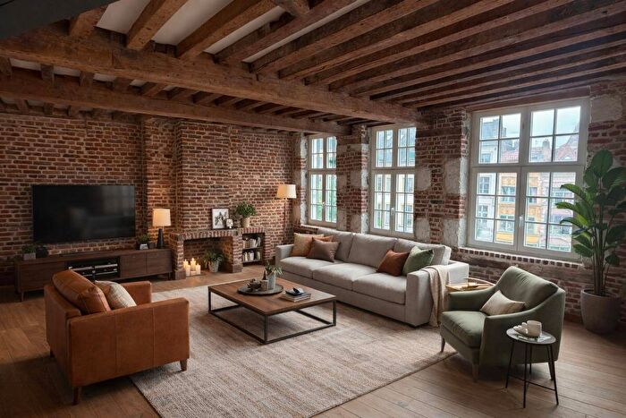 Appartement à louer - Vieux Lille - 4 pièces - 3 chambres