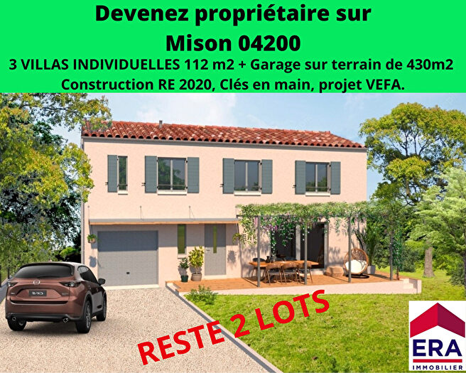 Maison à vendre - Mison - 5 pièces - 3 chambres