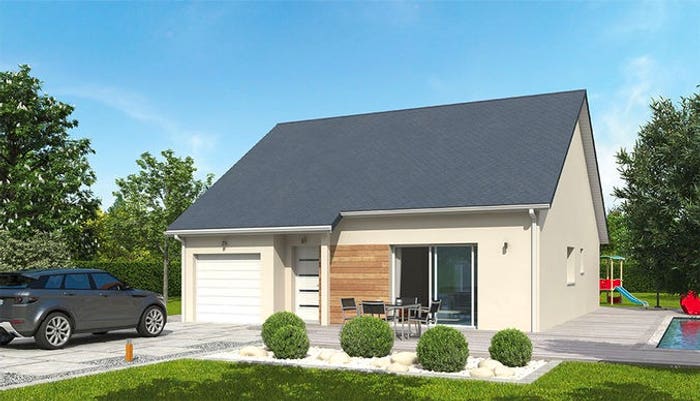 Oinville-sous-Auneau - Maison 4 pièces à vendre