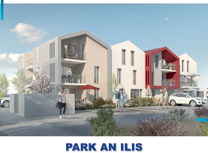 Appartement à louer - Plougonvelin - 4 pièces - 3 chambres