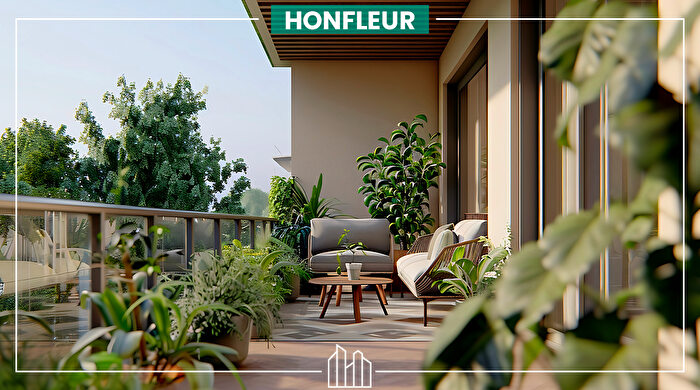 Appartement à vendre - Honfleur - 3 pièces - 2 chambres