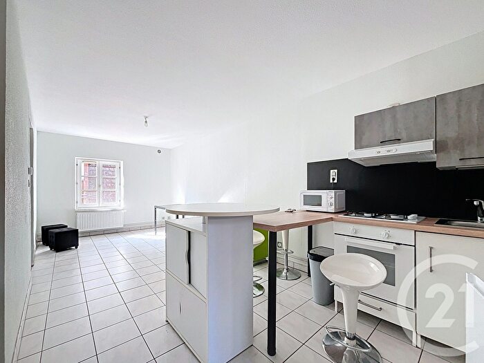 Appartement à louer - Montbéliard, Centre-ville, Prairie, Batteries du Parc, Charmontet - 2 pièces - 1 chambre