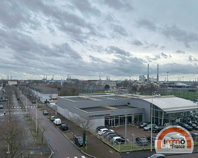 Appartement à vendre - Le Havre, Vallée-Béreult, Champs-Barets, Cité-Chauvin - 2 pièces - 1 chambre