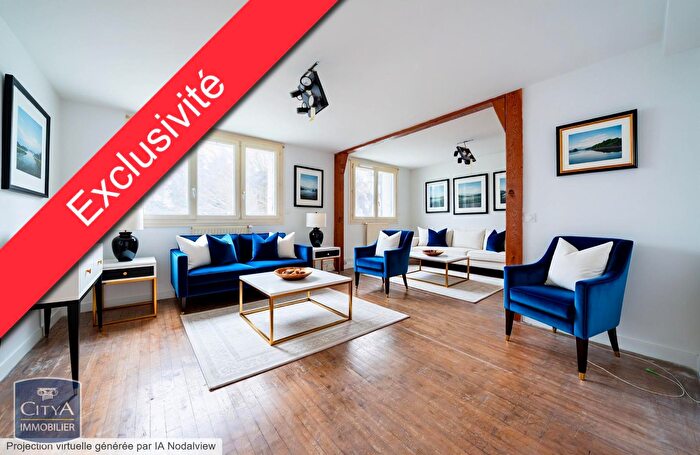 Appartement à vendre - Nantes, Saint-Donatien, Tortière - 4 pièces - 2 chambres