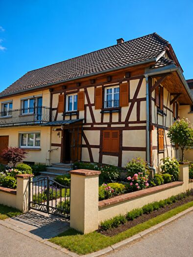 Maison à vendre - Dannemarie - 8 pièces - 4 chambres