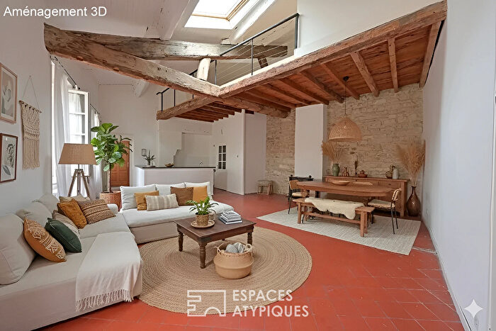 Appartement à vendre - Nîmes, Ecusson, Arènes - 4 pièces - 3 chambres