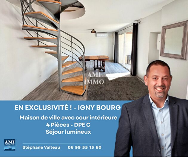 Maison 4 pièces à Igny, à vendre
