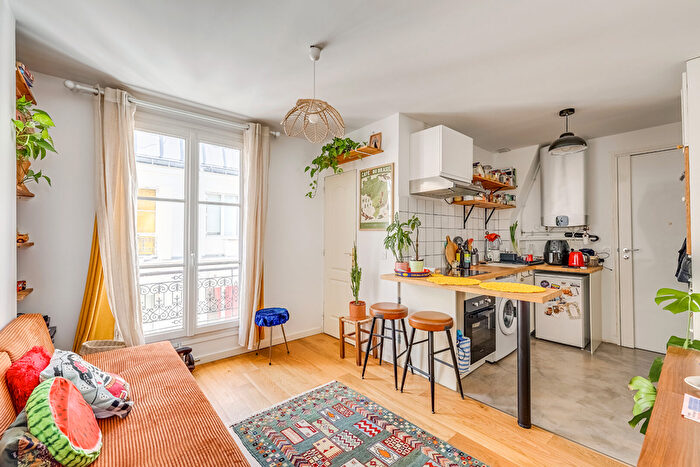 Paris 18ème, La Chapelle, Marx Dormoy : Appartement 2 pièces à vendre