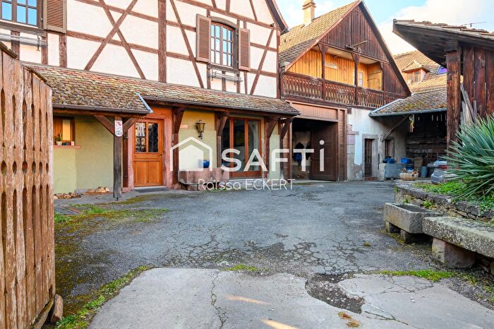 Maison à vendre - Hunawihr - 6 pièces - 4 chambres