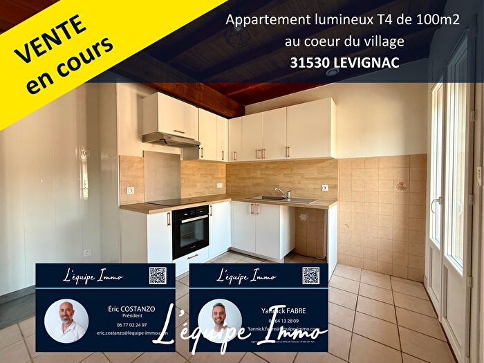 Appartement à vendre - Lévignac - 5 pièces - 3 chambres