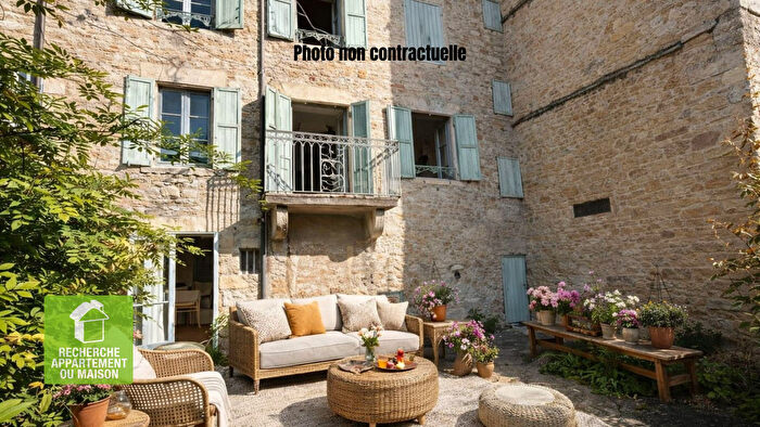 Appartement à vendre - Crémieu - 2 pièces - 1 chambre