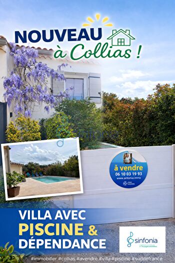 Maison à vendre - Collias - 6 pièces - 4 chambres