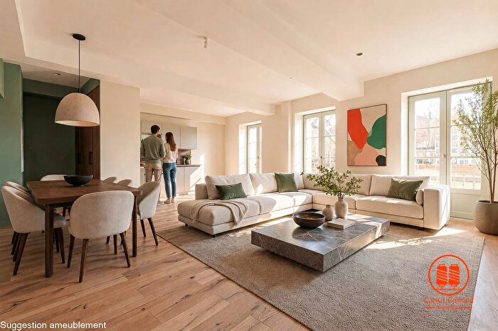 Appartement 4 pièces à Lyon 1er, Croix Rousse, Saône, à vendre