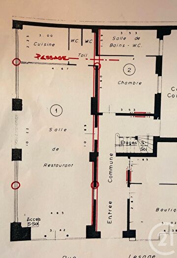 Appartement à vendre - Paris e , Belleville - 2 pièces - 1 chambre