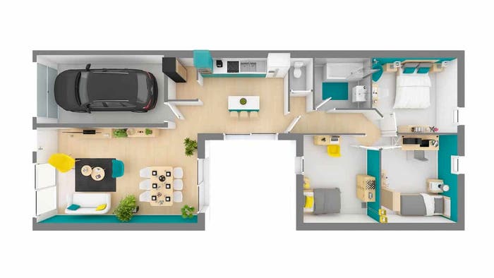 Maisons à vendre et appartements à louer - 2