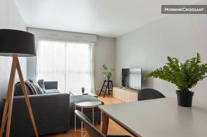Appartement 3 pièces à Flandre-Aubervilliers, Paris 19ème arrondissement, à louer