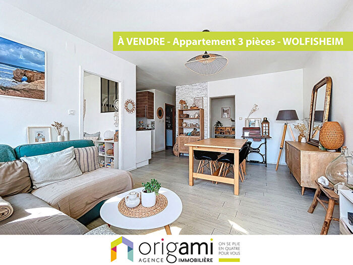 Appartement à vendre - Wolfisheim - 3 pièces - 2 chambres