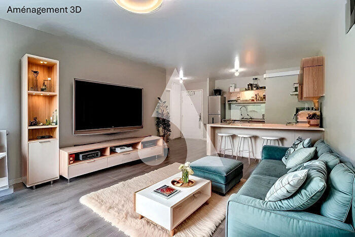 Appartement à vendre - Franconville, Jean Monnet - 3 pièces - 2 chambres