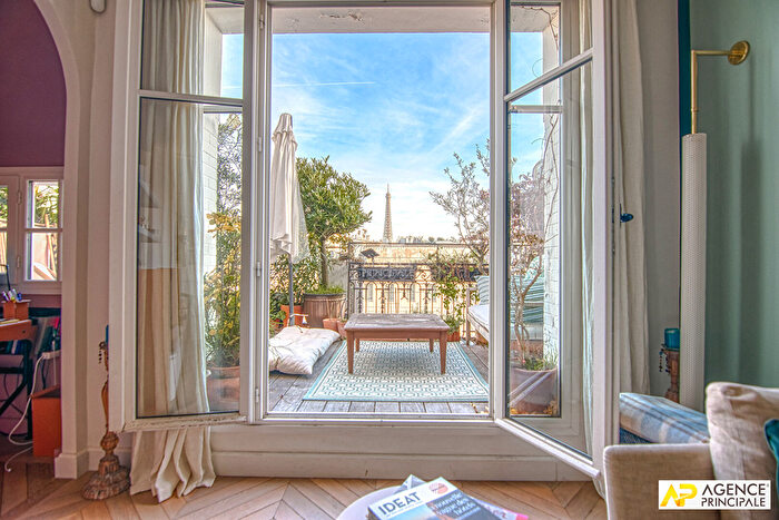 Appartement à louer - Paris e , Muette-Nord, Trocadéro - 3 pièces - 2 chambres