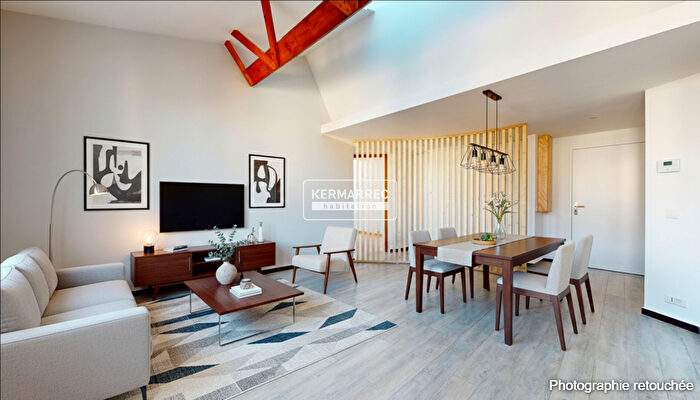 Appartement à vendre - Nantes, Sainte-Thérèse, Rond-Point de Vannes - 3 pièces - 2 chambres