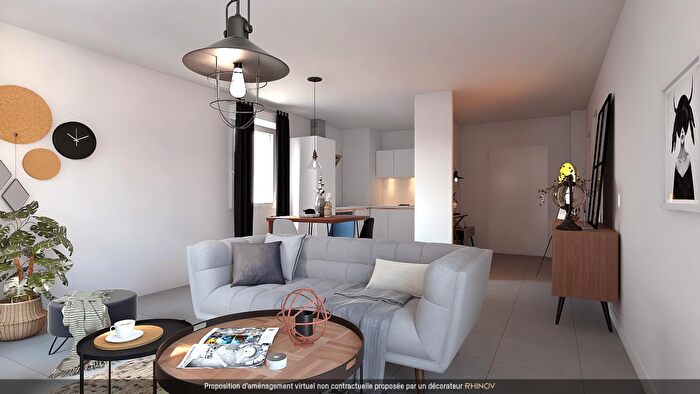 Appartement à louer - Villeurbanne, Poudrette, Les Brosses - 4 pièces - 3 chambres