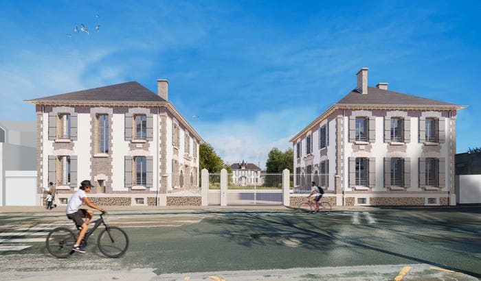 Les Sables-d'Olonne, Les Roses, Route du Château d'Olonne - Maison 4 pièces à vendre