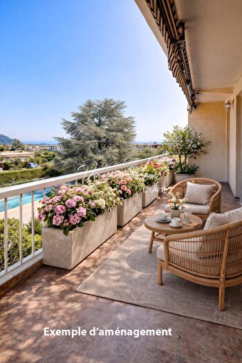 Appartement à vendre - Nice, Saint-Antoine - 4 pièces - 2 chambres