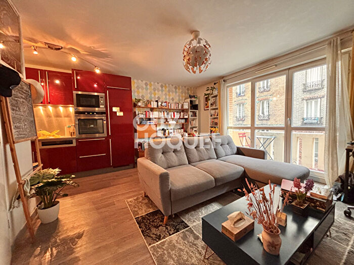 Appartement à vendre - Saint-Ouen, Pasteur, Zola - 3 pièces - 2 chambres