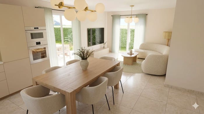 Maison 4 pièces à Bouvesse-Quirieu, à vendre