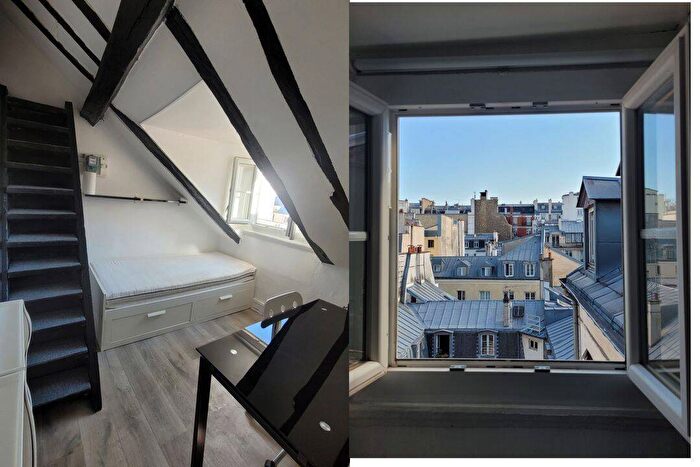Montorgueil-Saint Denis, Paris 2ème arrondissement : Appartement 1 pièce à louer