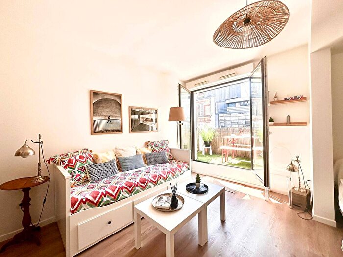 Goutte dOr-Château Rouge, Paris 18ème arrondissement : Appartement 1 pièce à louer