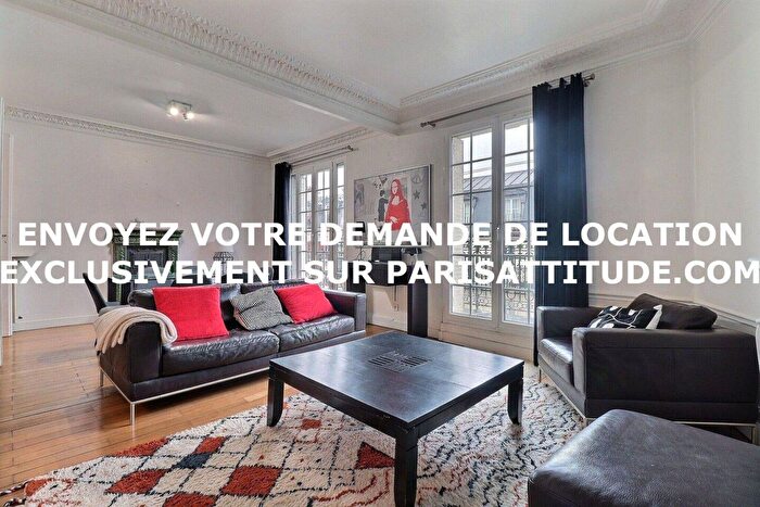 Appartement à louer - Louis Blanc-Aqueduc, Paris ème arrondissement - 4 pièces - 2 chambres