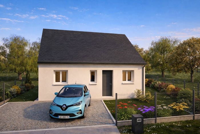 Mettray - Maison 3 pièces à vendre