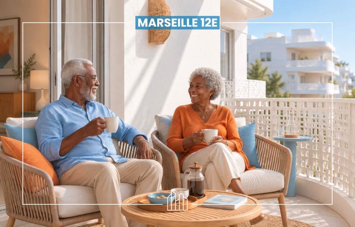 Maison 2 pièces à Marseille 12ème, Saint-Barnabé, à vendre