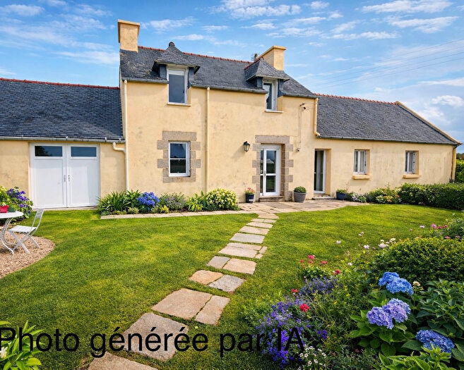 Maison à vendre - Ploudalmézeau - 6 pièces - 3 chambres