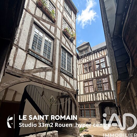 Appartement 1 pièce à vendre à Rouen, Vieux Marché, Cathédrale