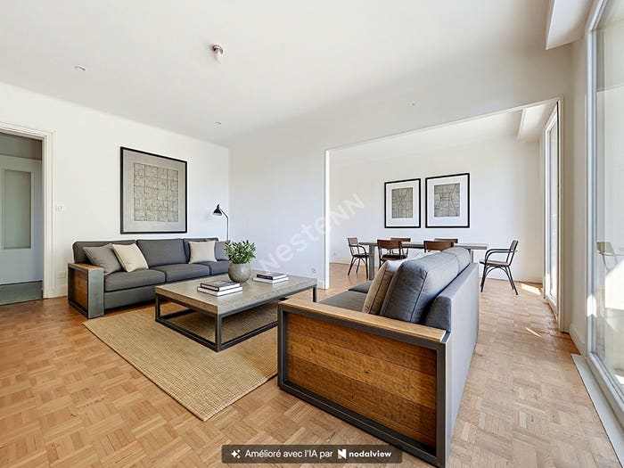Nantes, Eraudière, La Marrière, Rond-point de Paris : Appartement 3 pièces à vendre