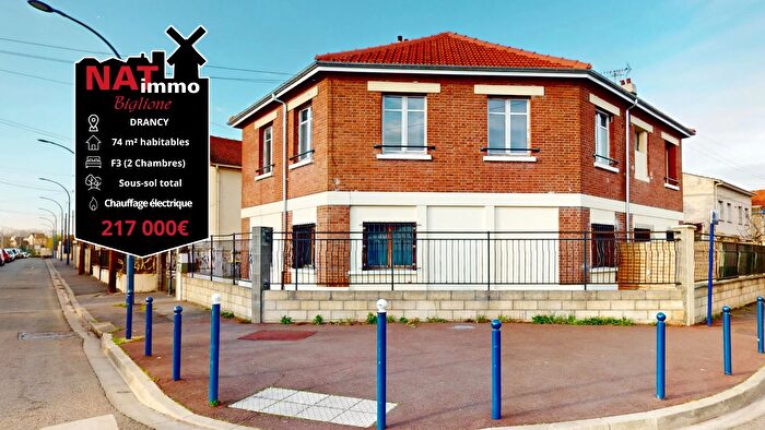 Appartement à vendre - Drancy, Village Parisien - 3 pièces - 2 chambres