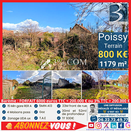 Maison à vendre - Poissy, Beauregard - 4 pièces - 2 chambres