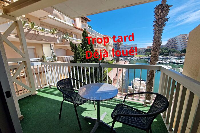 Appartement 2 pièces à louer - Canet-en-Roussillon, Le Port nautique, Europa