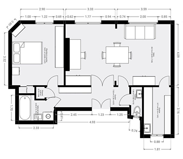 Maisons à vendre et appartements à louer - 3