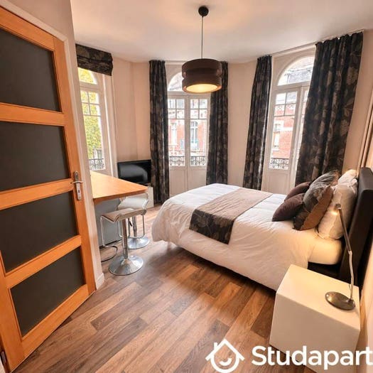 Appartement 1 pièce à Caulier, Lille, à louer